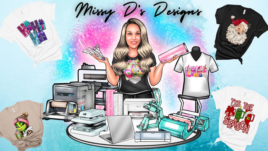 Missy D's Designs Shirts, DTF Transfers, Gang Sheets, & More!