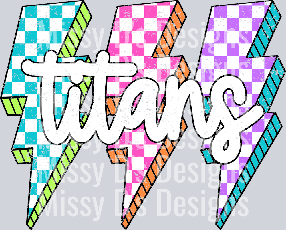 Lightning Bolt Titans – Missy D's Designs
