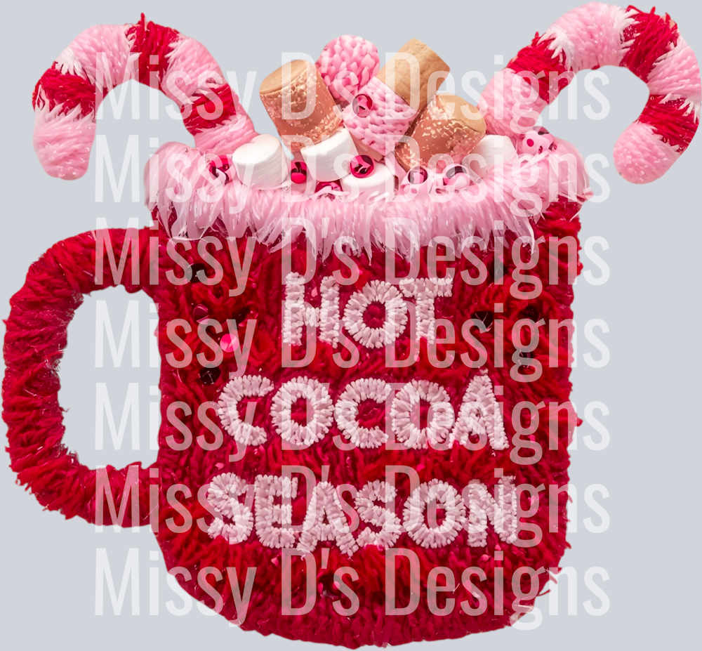 HOT COCOA SEASON FAUX YARN – Missy D's Designs
